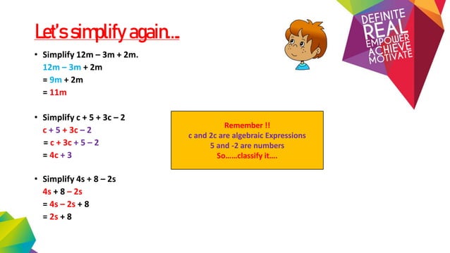 PPT Maths Algebra - Simplifying Algebraic Expressions.pdf