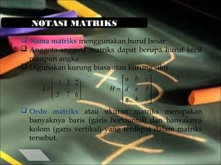 Ppt matriks | PPT