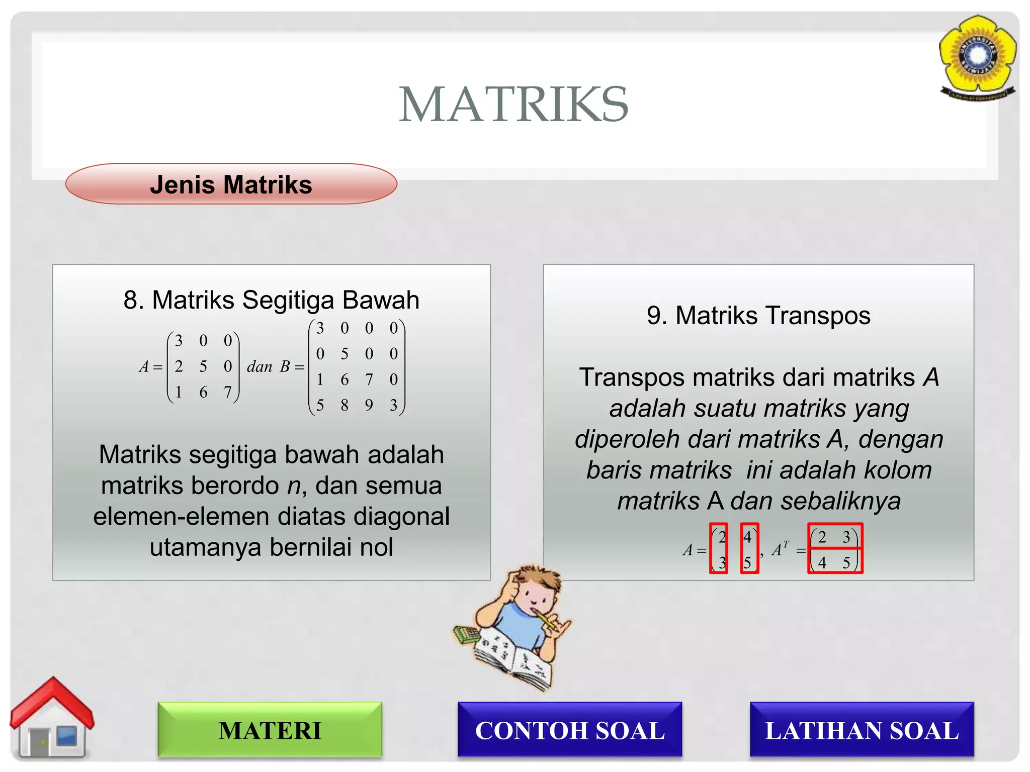 Ppt matriks | PPT