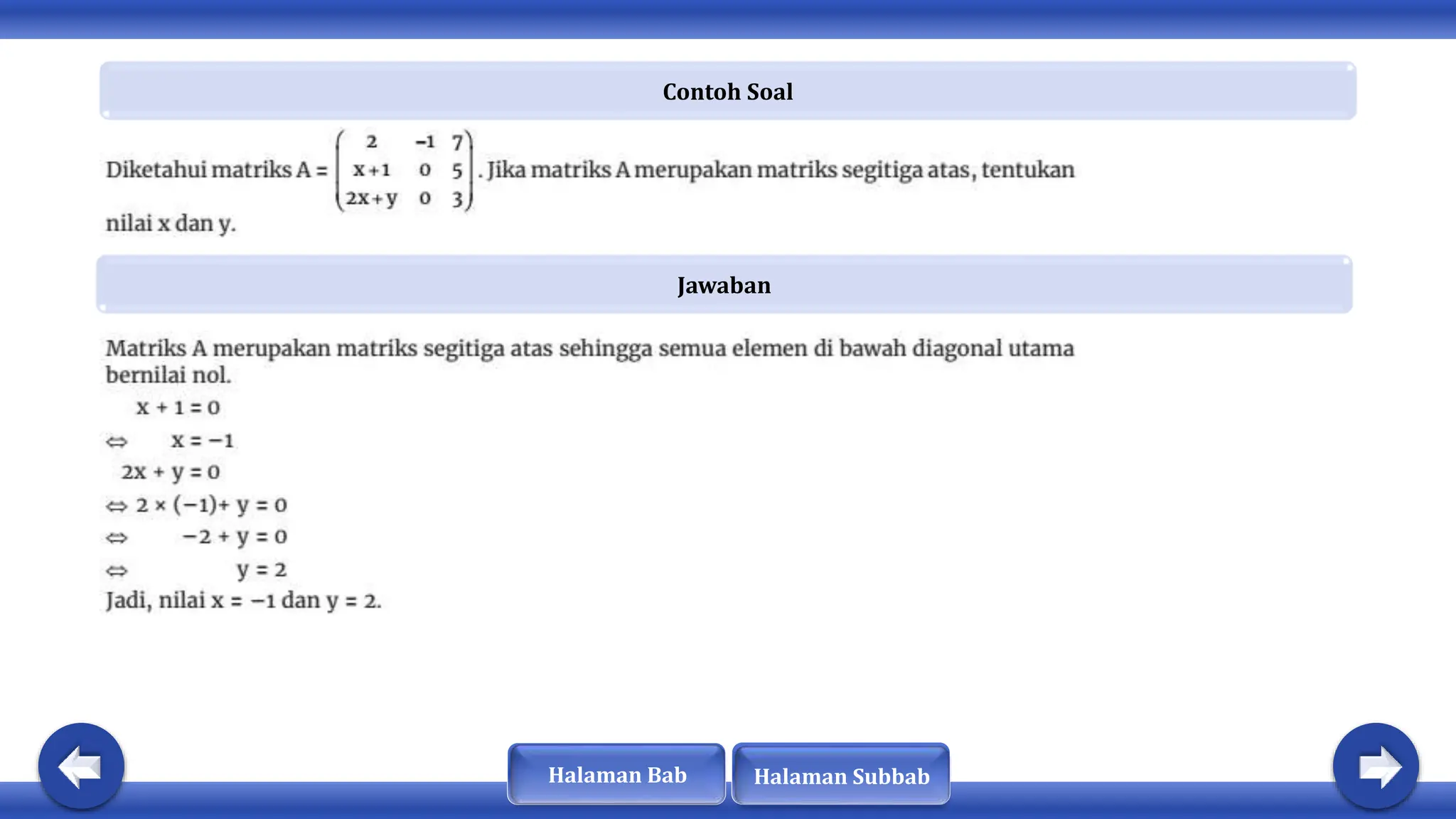 PPT Matriks kelas 11 sma kurikulum merdeka | PPTX
