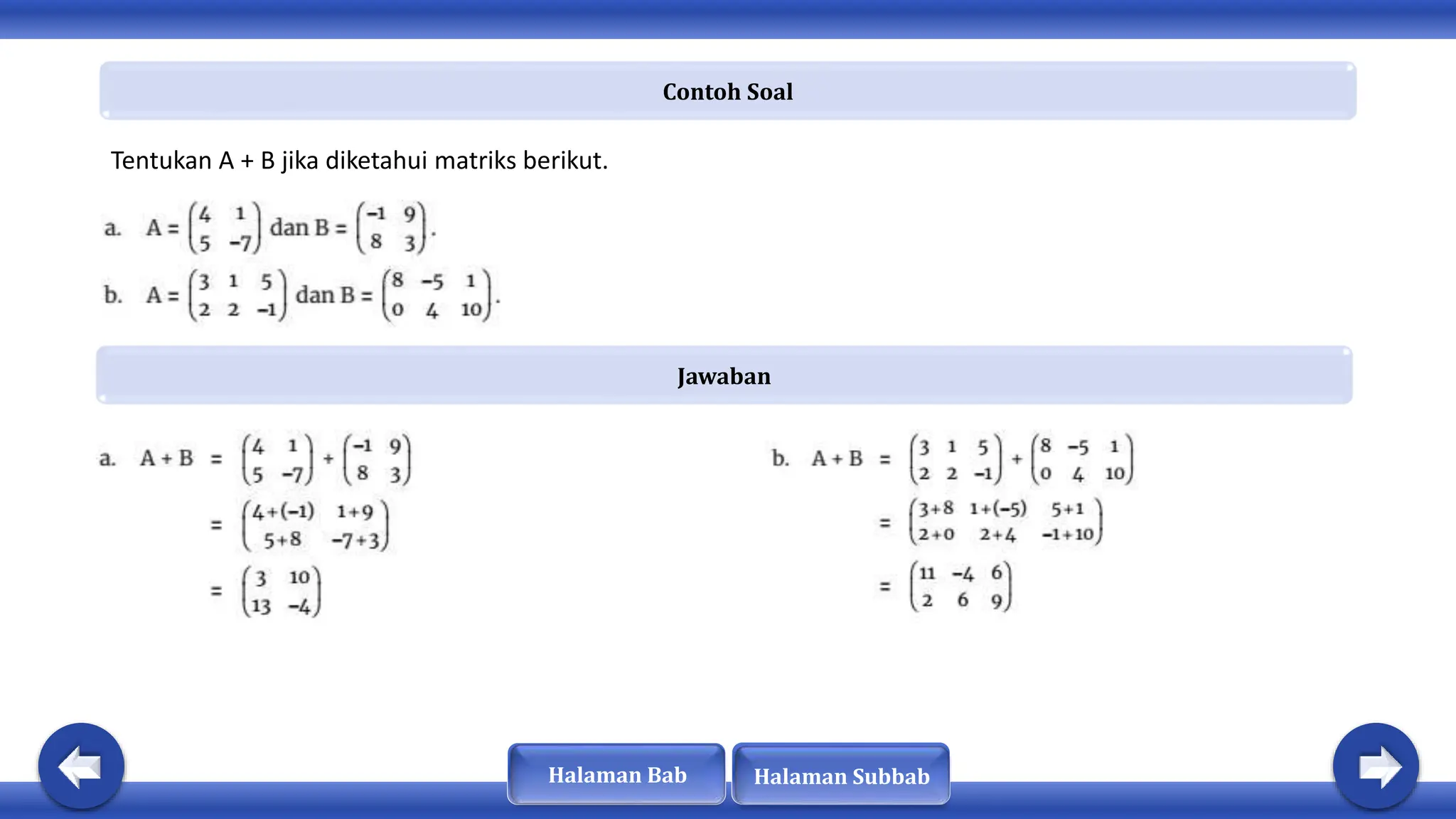 PPT Matriks kelas 11 sma kurikulum merdeka | PPTX