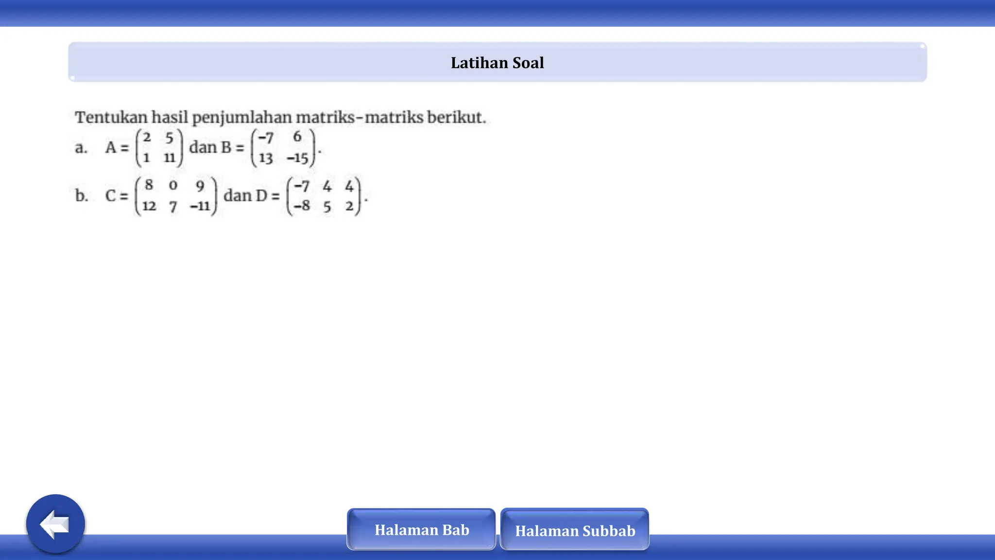 PPT Matriks kelas 11 sma kurikulum merdeka | PPTX