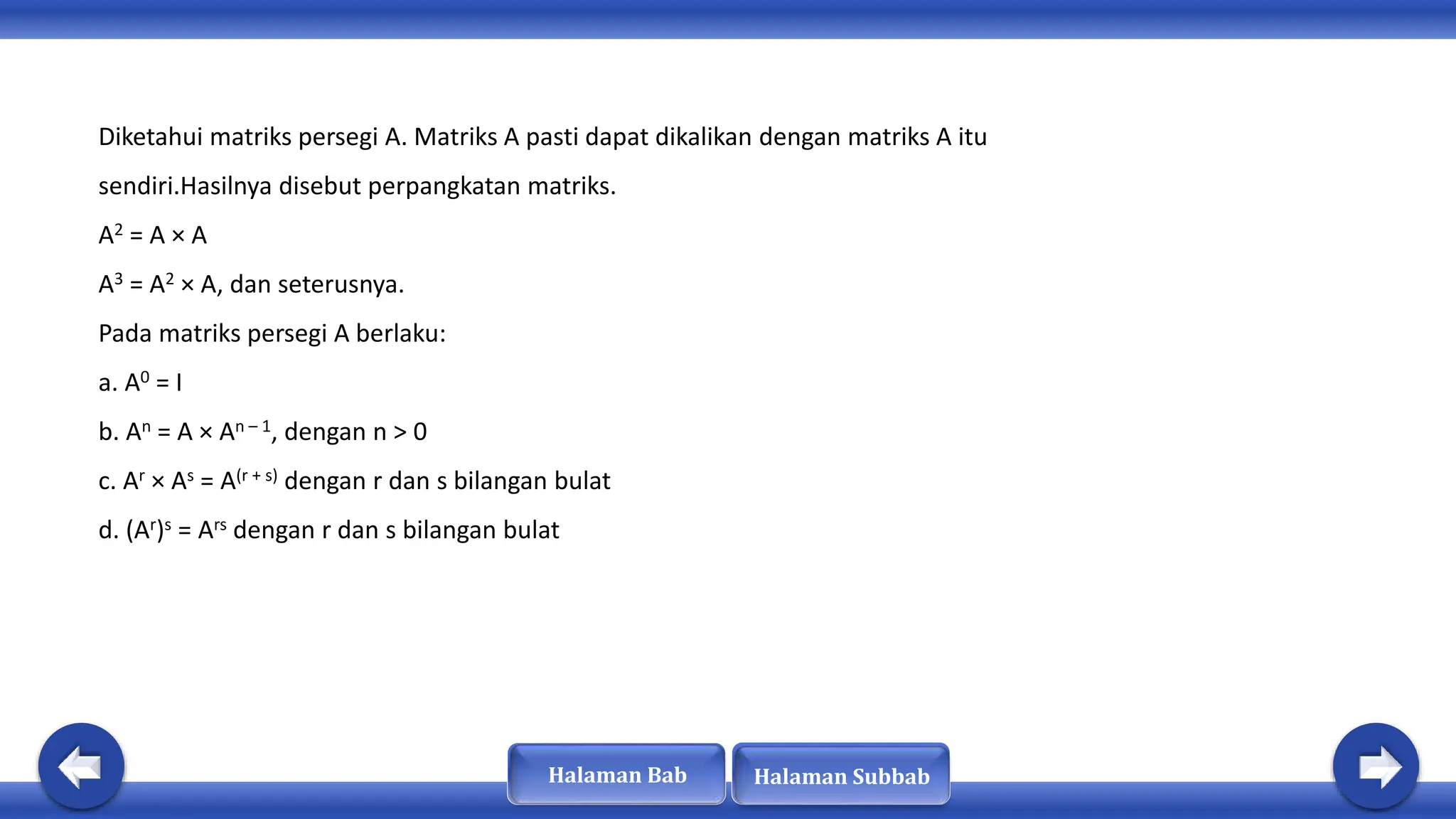 PPT Matriks kelas 11 sma kurikulum merdeka | PPTX