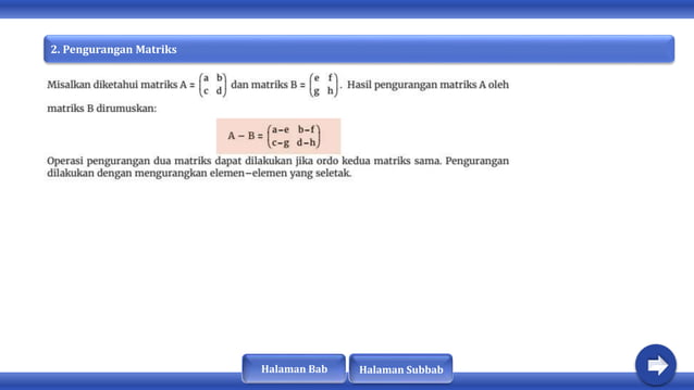 PPT Matriks kelas 11 sma kurikulum merdeka | PPTX