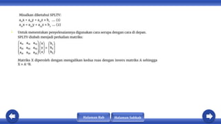 PPT Matriks kelas 11 sma kurikulum merdeka | PPTX