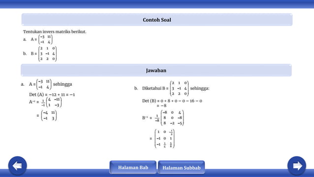 PPT Matriks kelas 11 sma kurikulum merdeka | PPTX