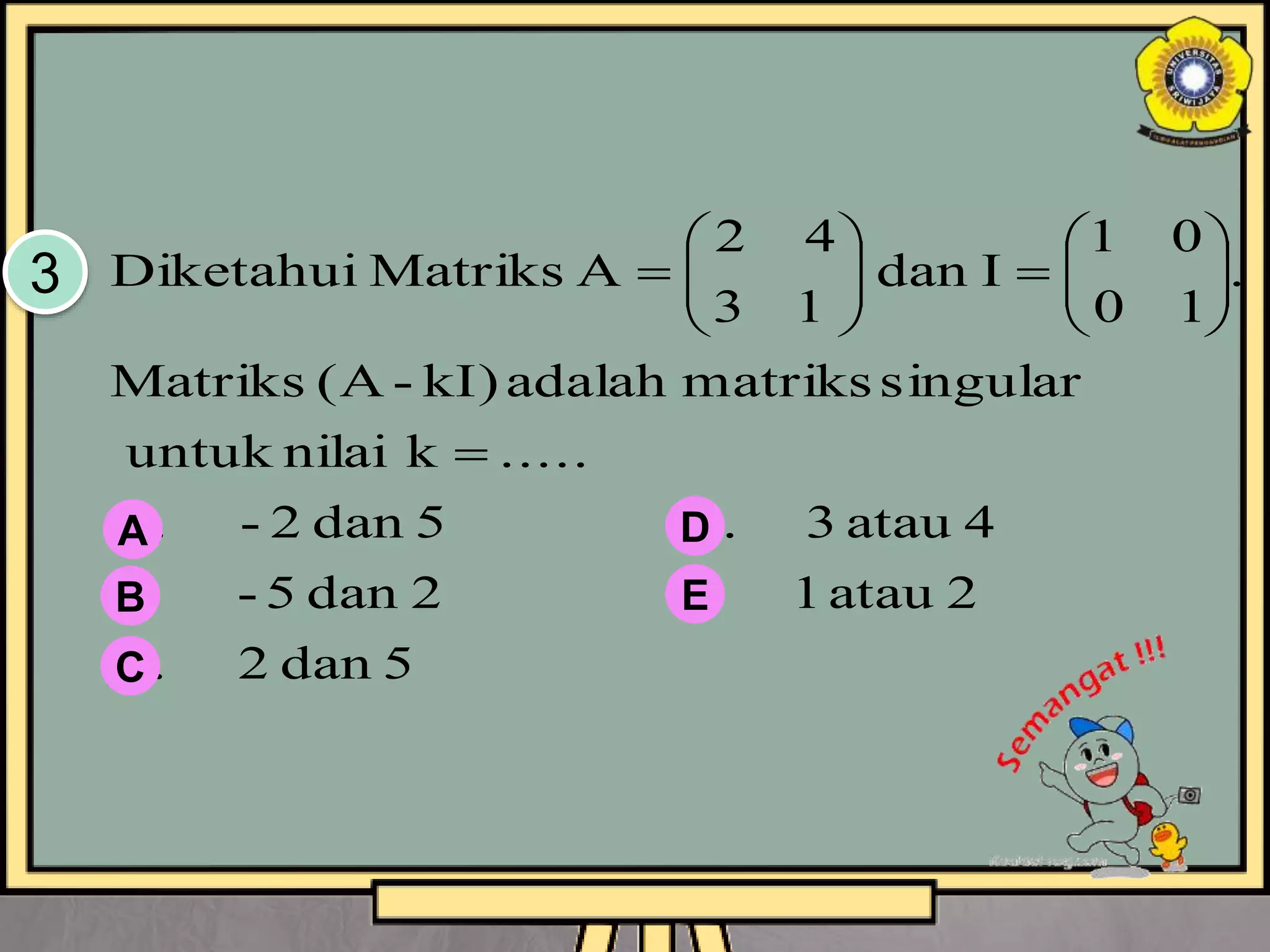 PPT MATERI MATRIKS | PPTX