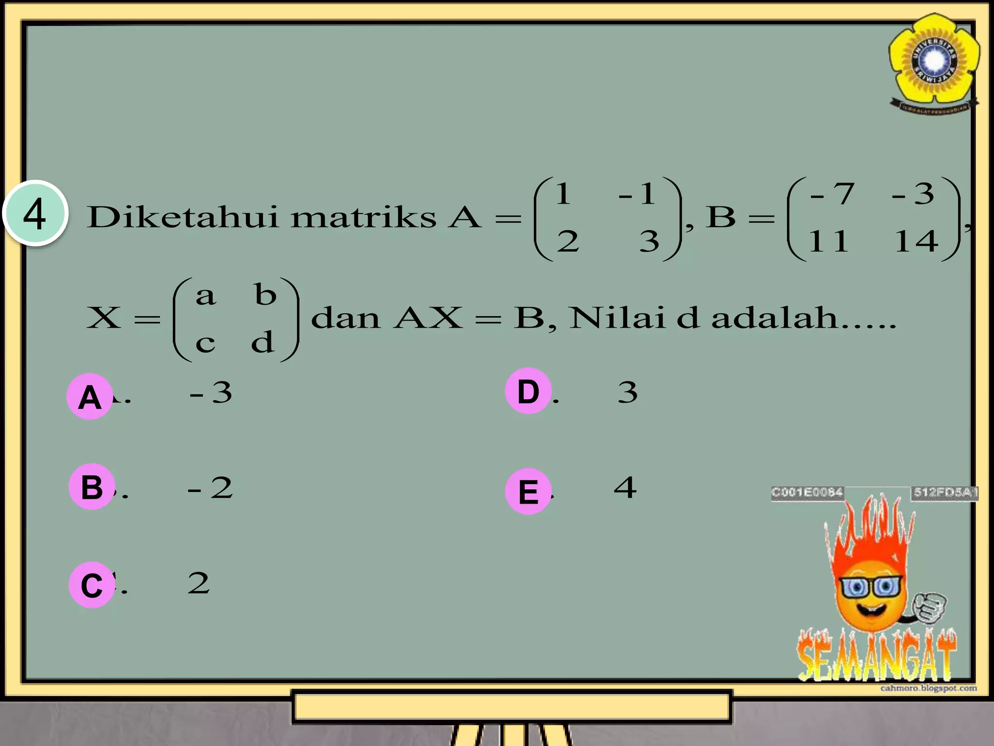 PPT MATERI MATRIKS | PPTX