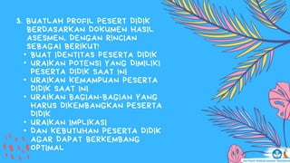 Profil Peserta Didik dan Matriks Perencanaan Program Kebutuhan Khusus ...