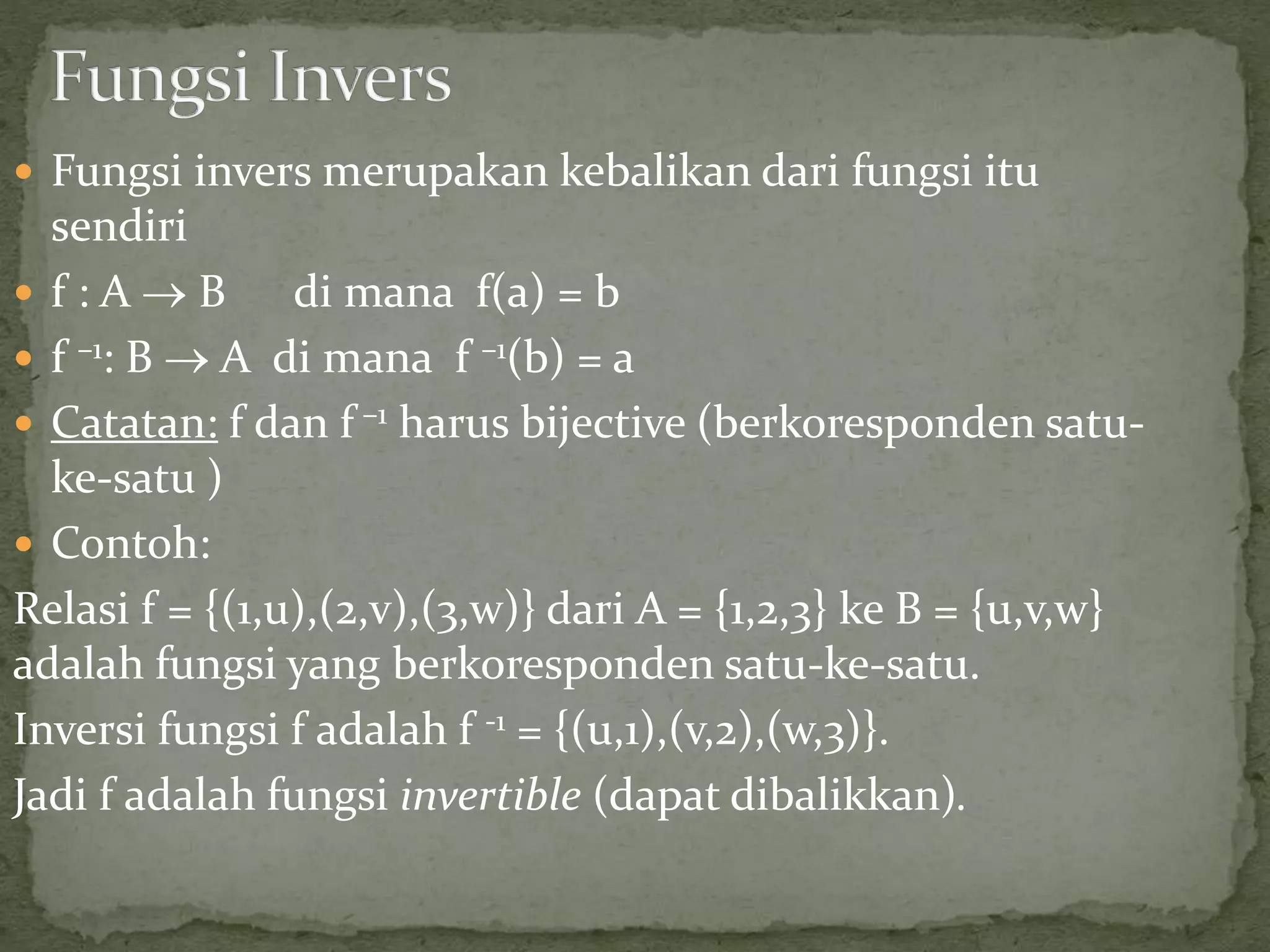 Ppt matriks, relasi, fungsi | PPTX