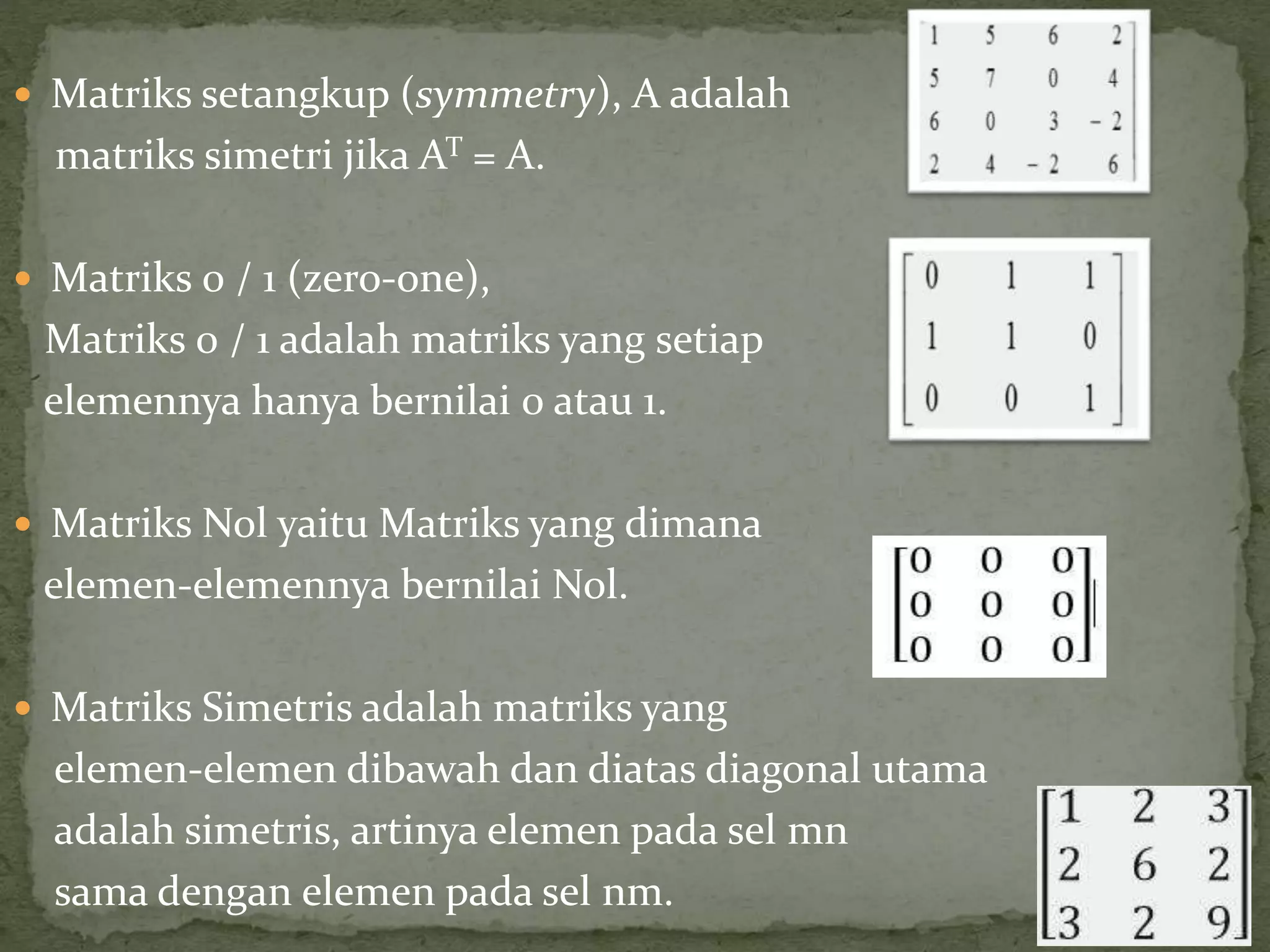 Ppt matriks, relasi, fungsi | PPTX