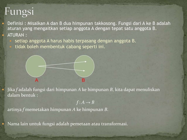 Ppt matriks, relasi, fungsi | PPTX