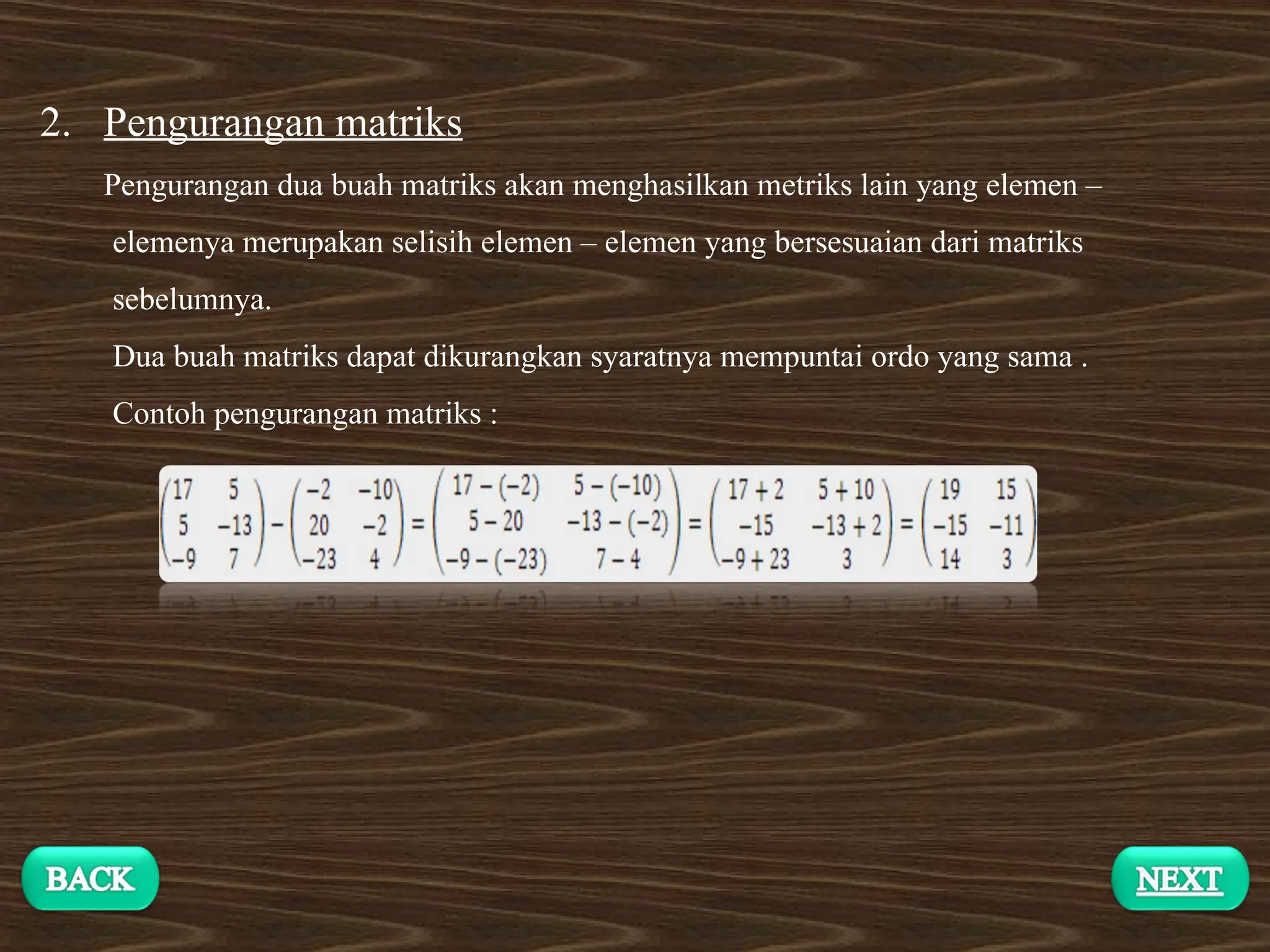 ppt matrix.ppt pendidikan ppt matematika | PPT
