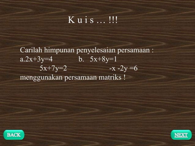 ppt matrix.ppt pendidikan ppt matematika | PPT