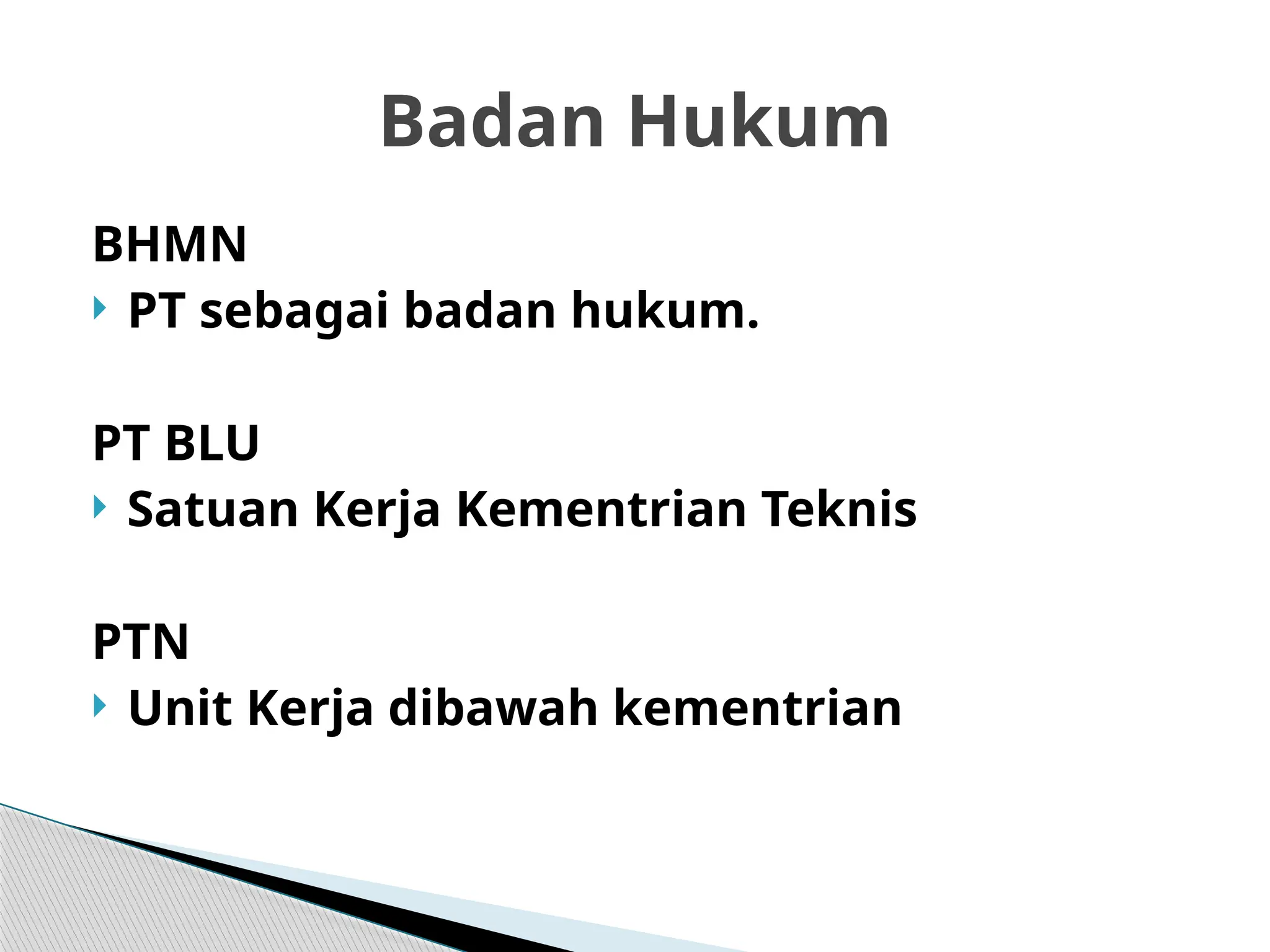 ppt matrix Kampus Tinggi BHMN, BLU, PTN.pptx
