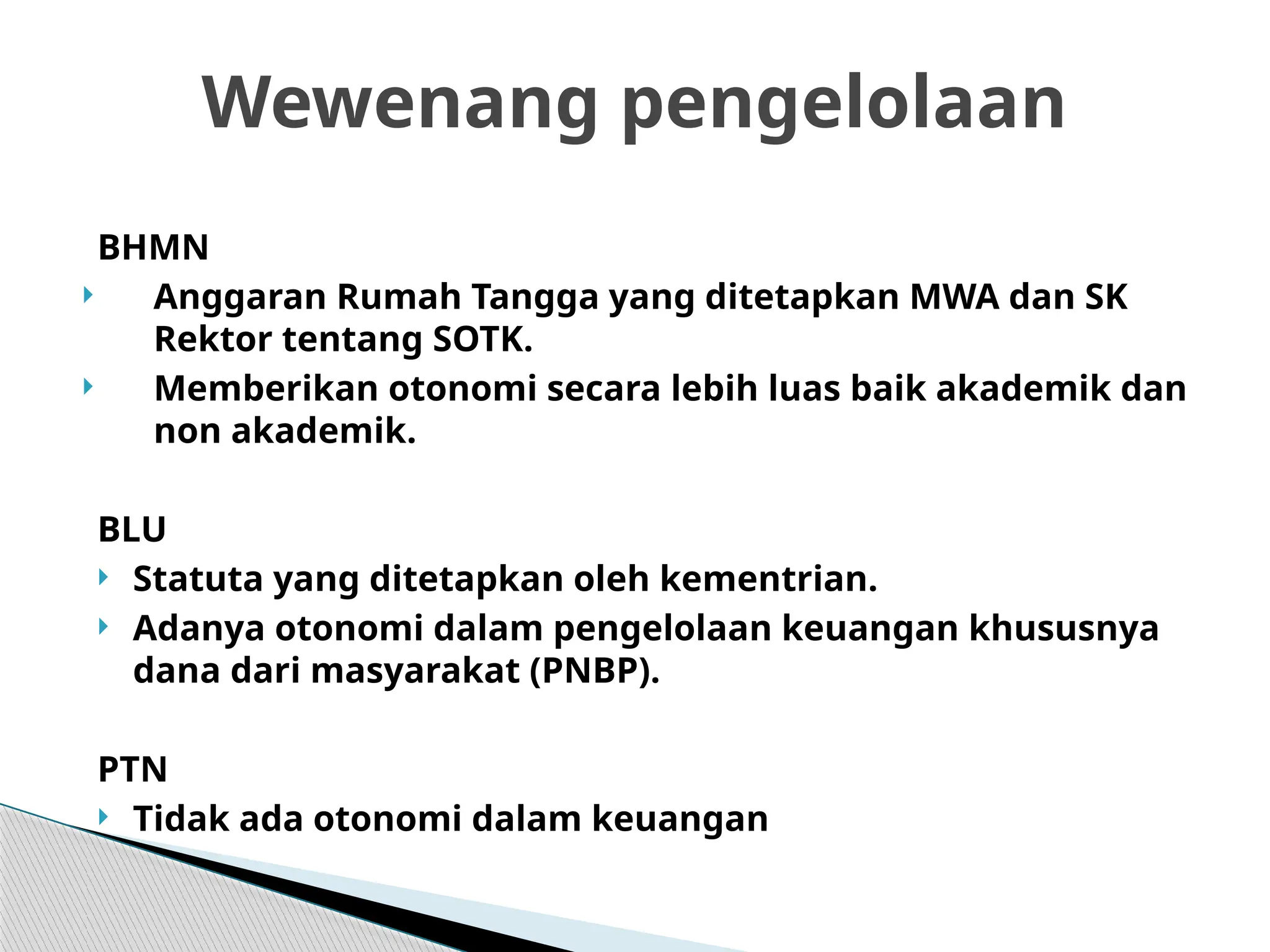 ppt matrix Kampus Tinggi BHMN, BLU, PTN.pptx