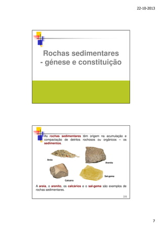 Rochas PPT - Ciências Naturais 7º ano | PDF