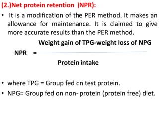 PPT Measures of protein quality.pptx in monogastric | PPTX
