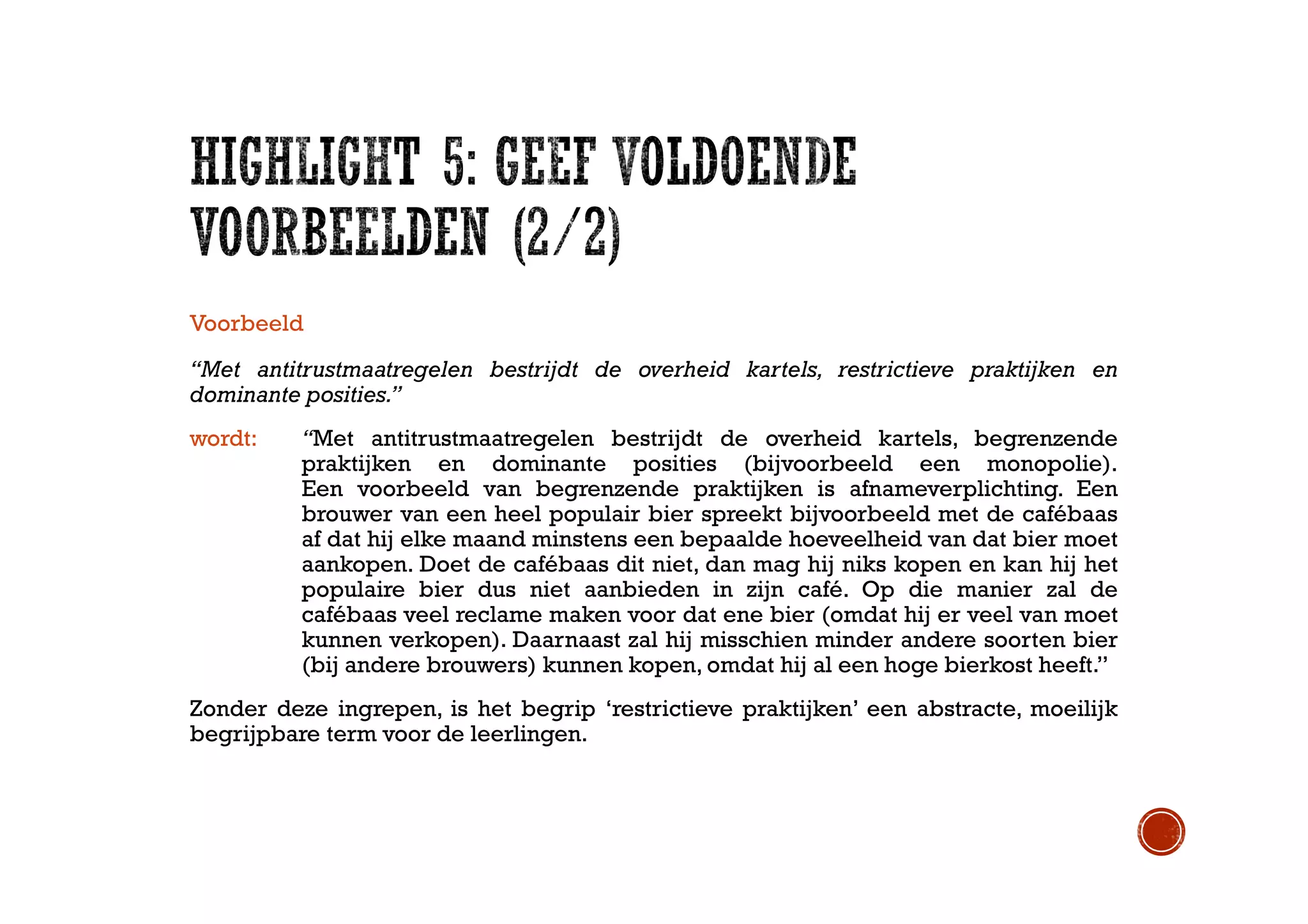 Ppt mededingingsbeleid v2.0 | PPT