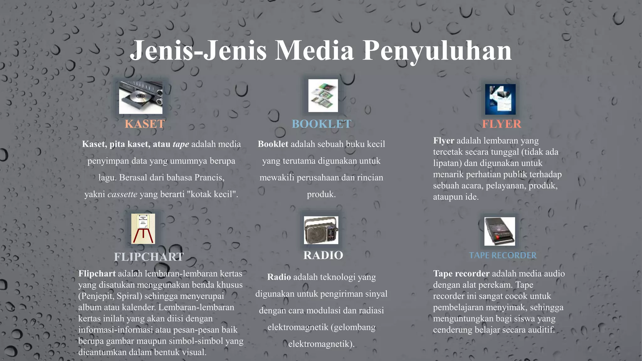 Power Point Jenis-jenis Media Penyuluhan | PPTX
