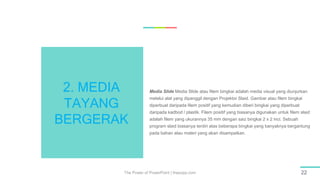 PPT tentang Jenis-jenis media penyuluhan | PPTX