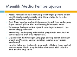 Media Pembelajaran Berbasis Komputer dalam kawasan TP | PDF