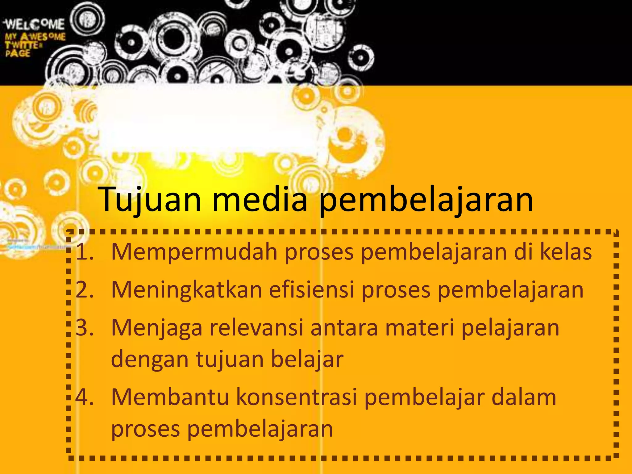Ppt media pembelajaran | PPTX