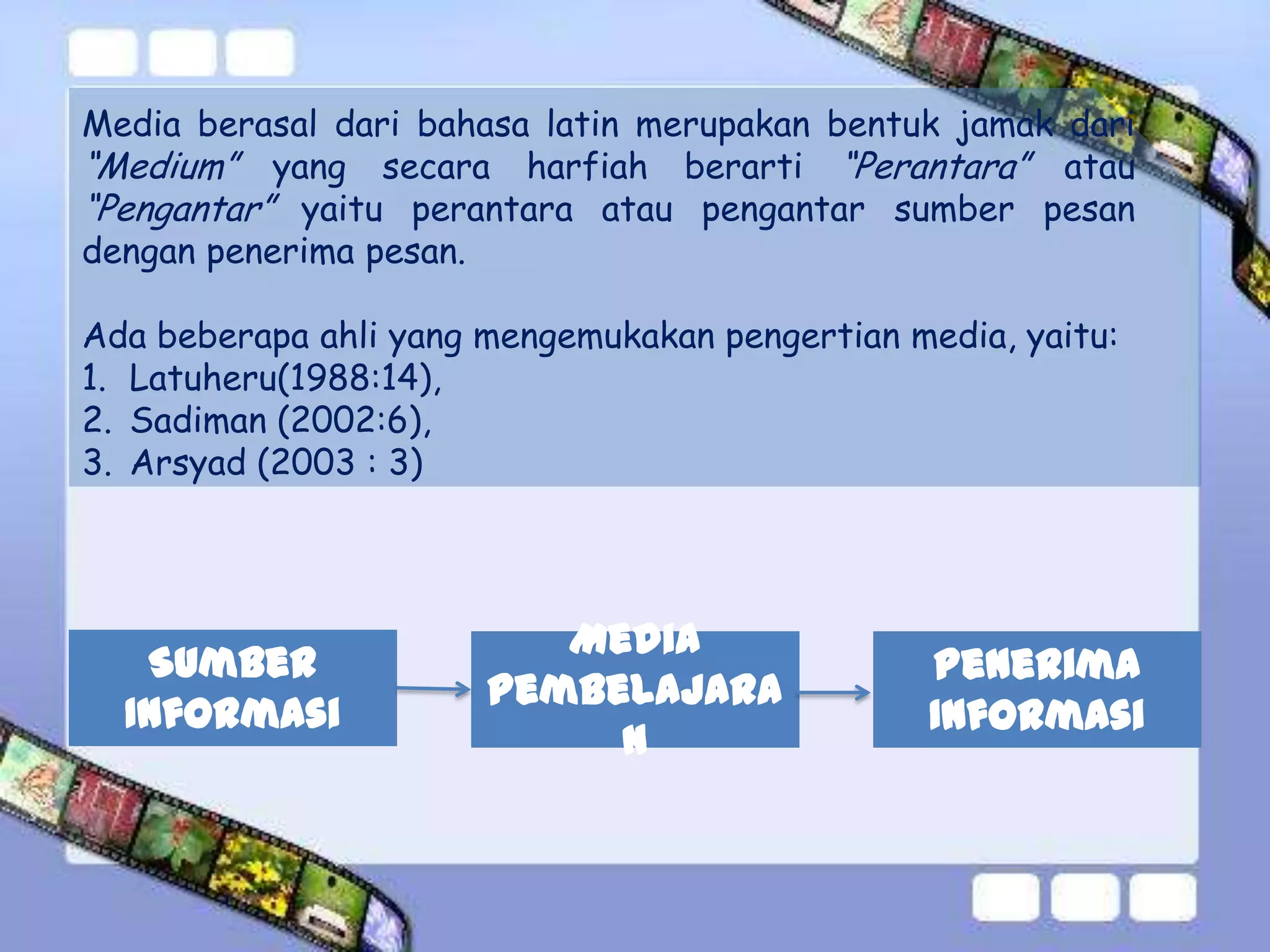 Ppt media pembelajaran | PPTX