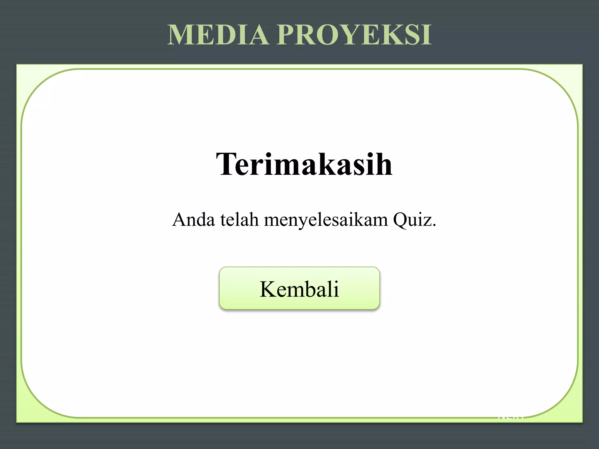 Media Proyeksi (.pptx) | PPTX