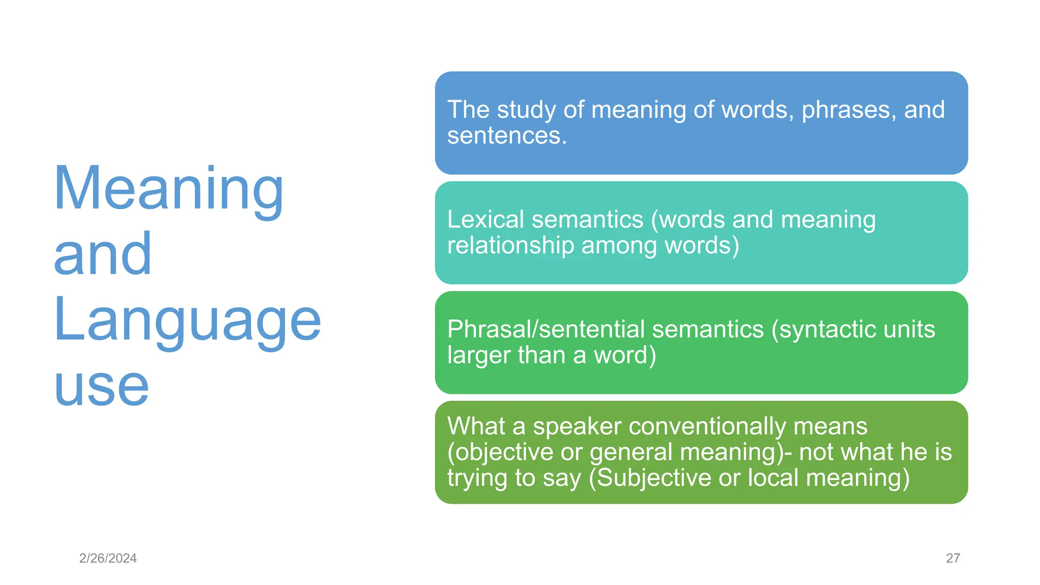 PPT pragmatics and semantics bahasa inggris.pptx | Free Download