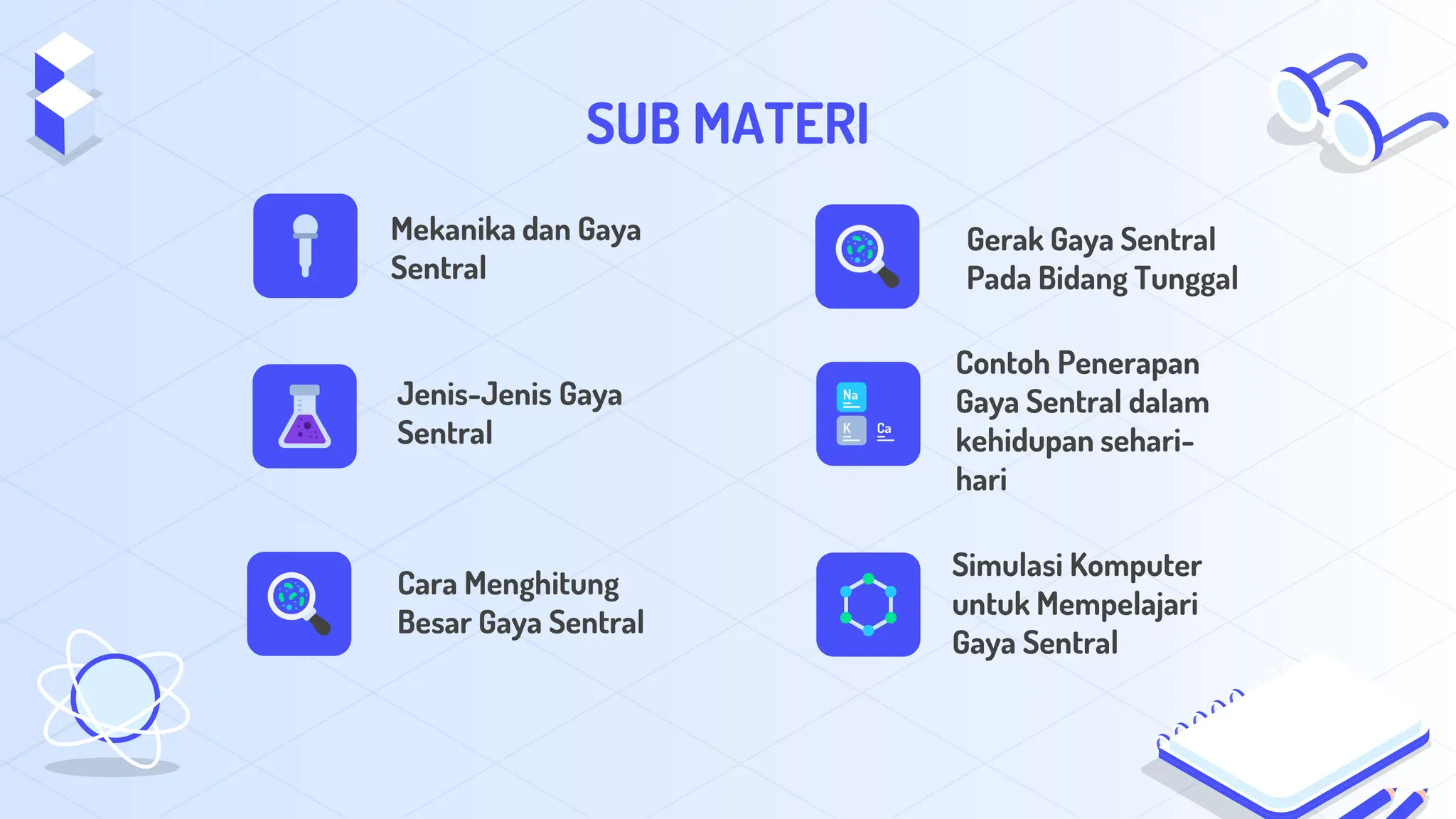 mekanika gaya sentral mekanika fisika se | PPTX