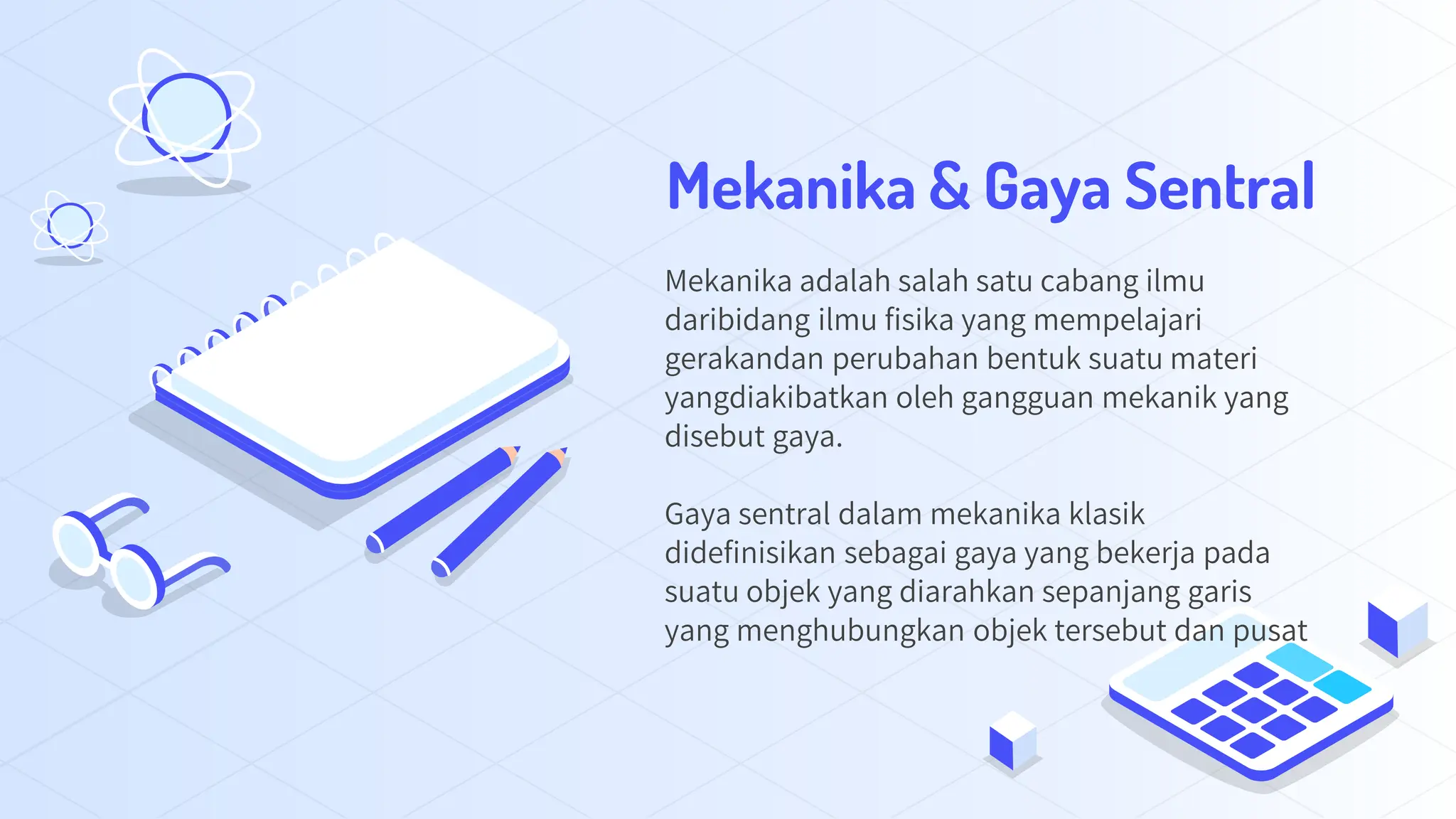 mekanika gaya sentral mekanika fisika se | PPTX
