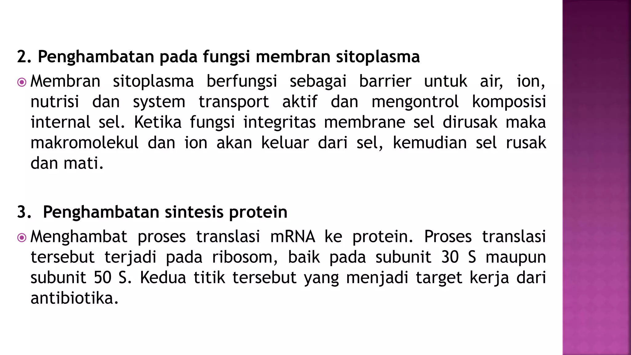 Ppt mekanisme kerja antibiotik | PPTX