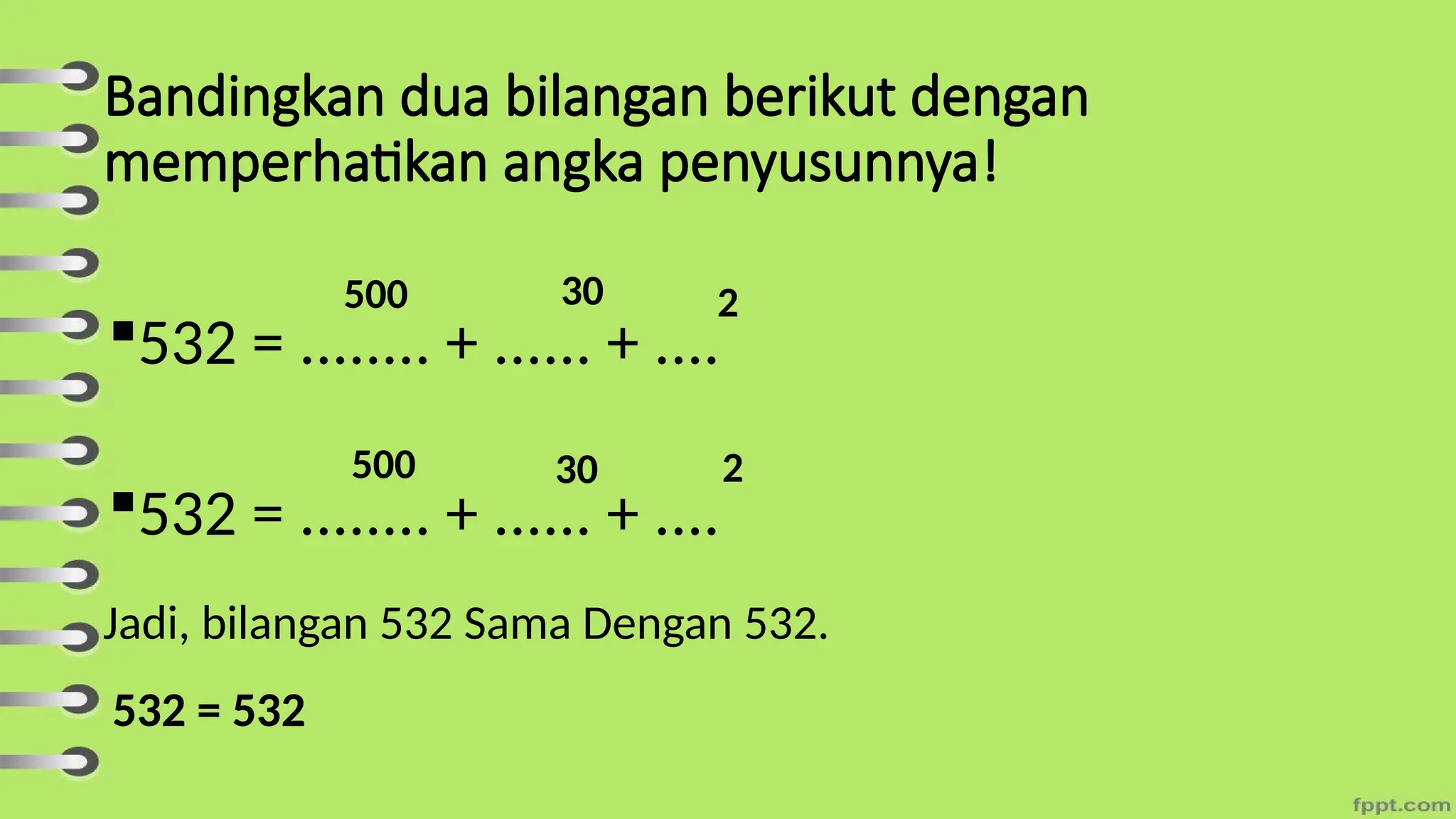 PPT Membandingkan Bilangan pada pembelajar kelas 2.pptx