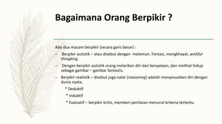 Ppt memori dan berpikir | PPTX