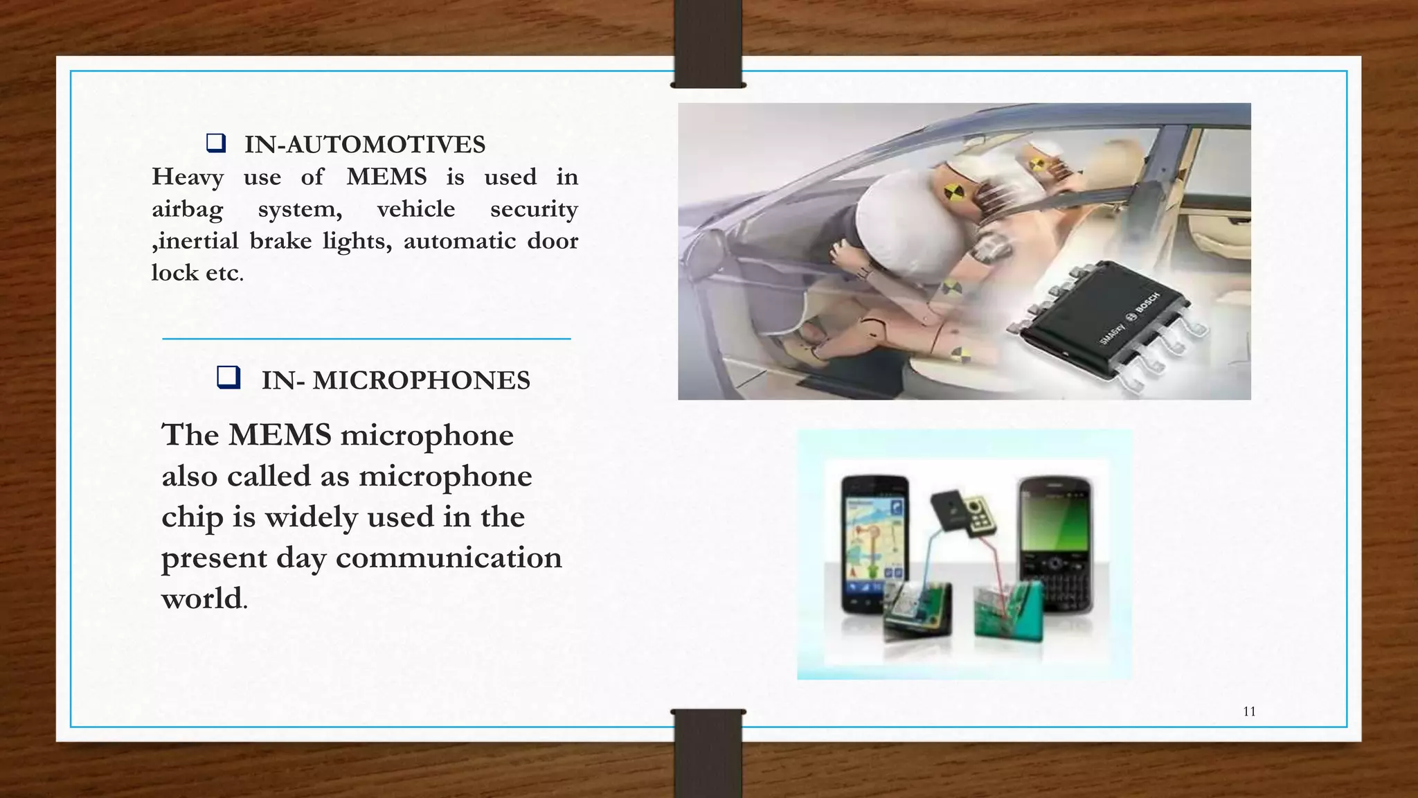 An introduction to mems technology | PPTX