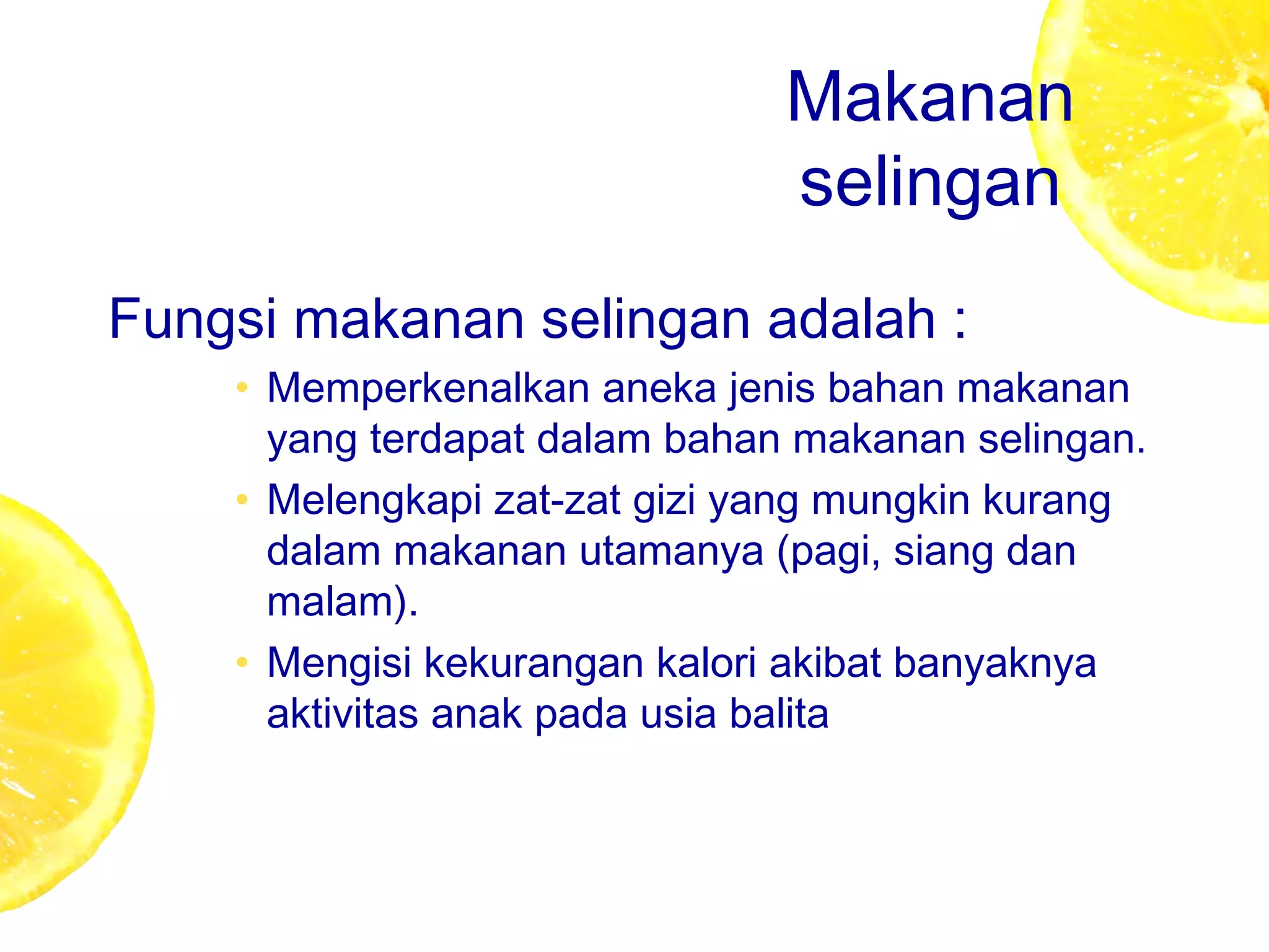 Ppt mengenal gizi seimbang | PPT