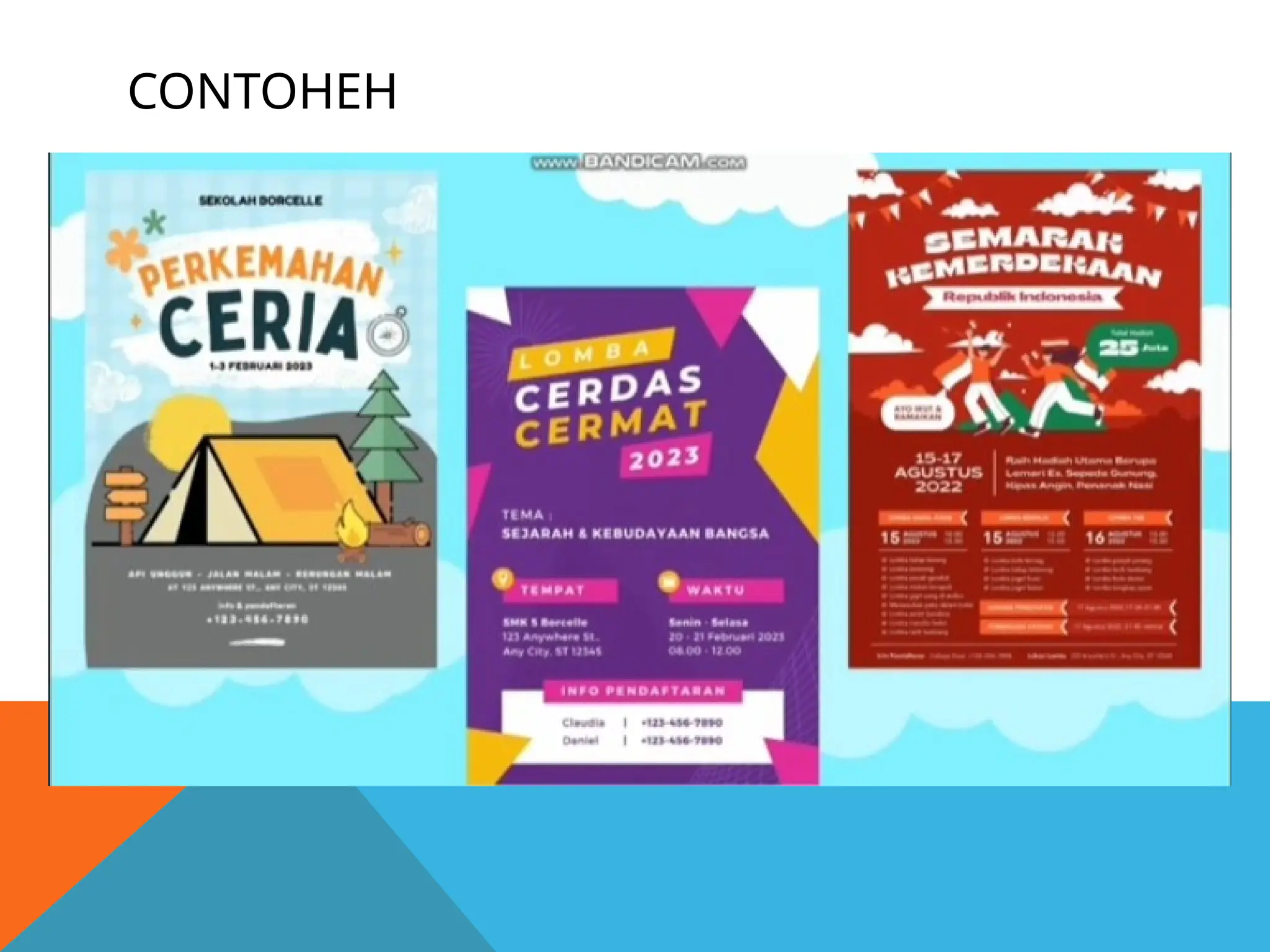 menggambar poster, definisi poster, macam-macam poster dan cara membuat ...