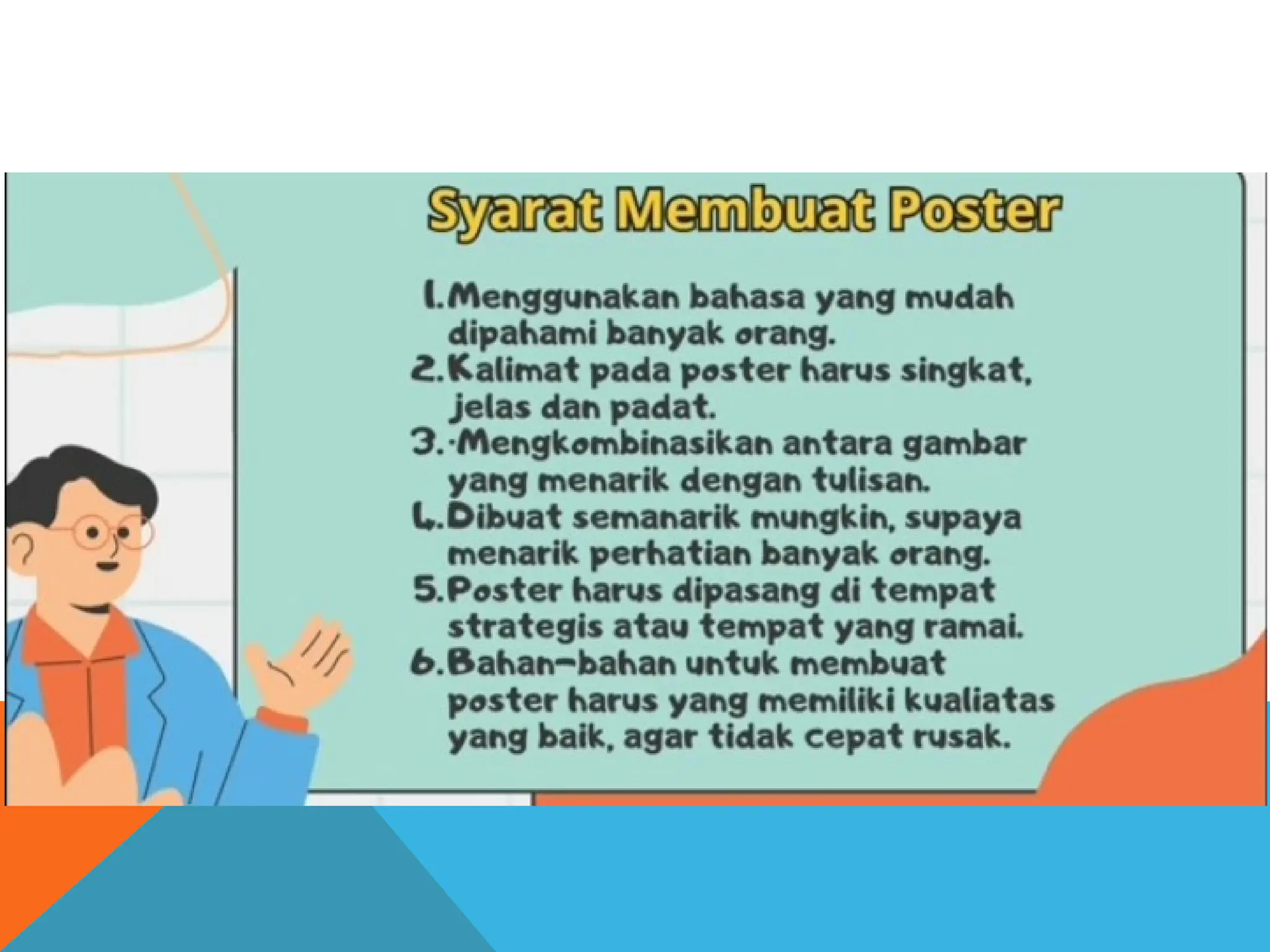menggambar poster, definisi poster, macam-macam poster dan cara membuat ...
