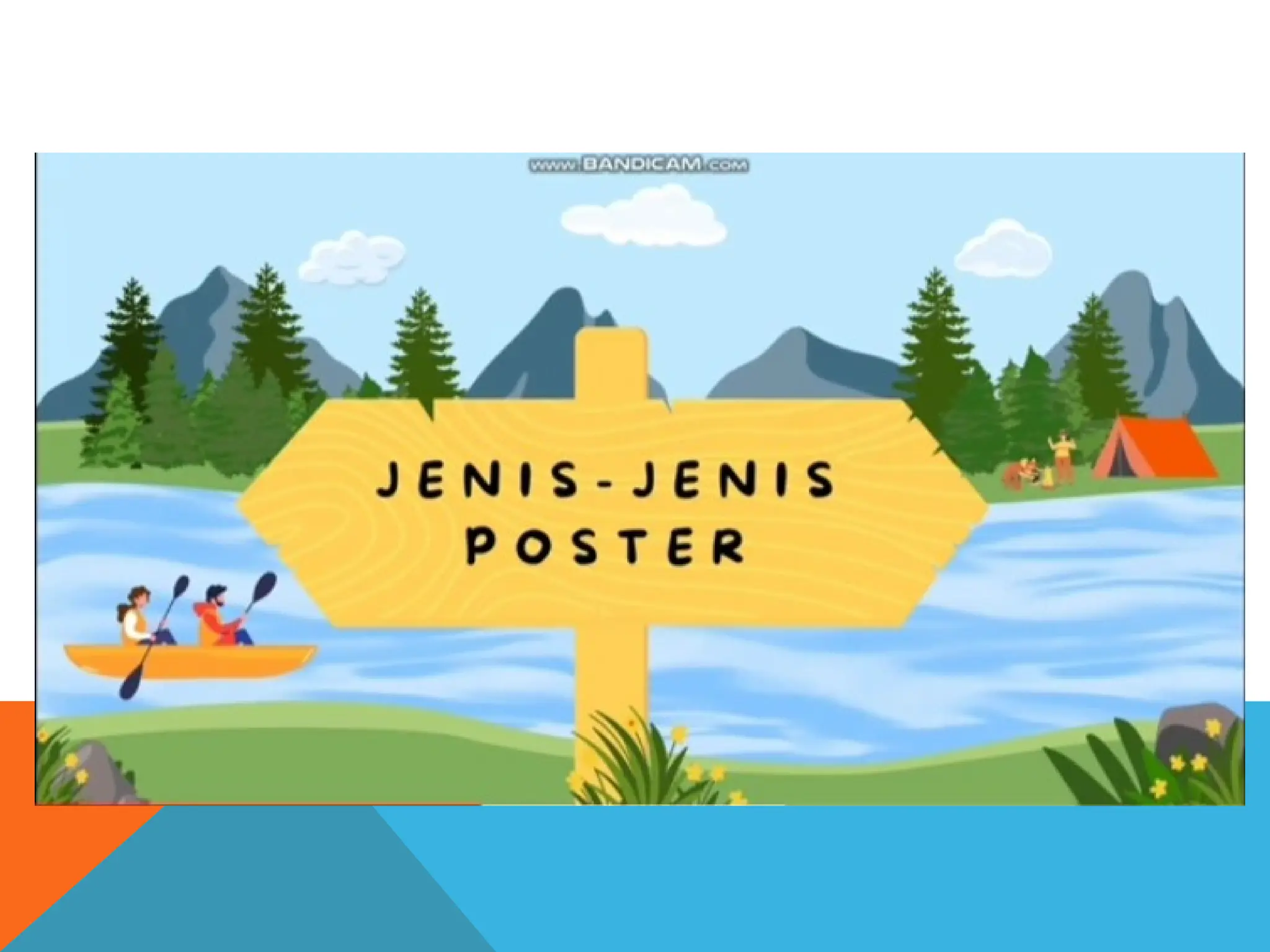 menggambar poster, definisi poster, macam-macam poster dan cara membuat ...
