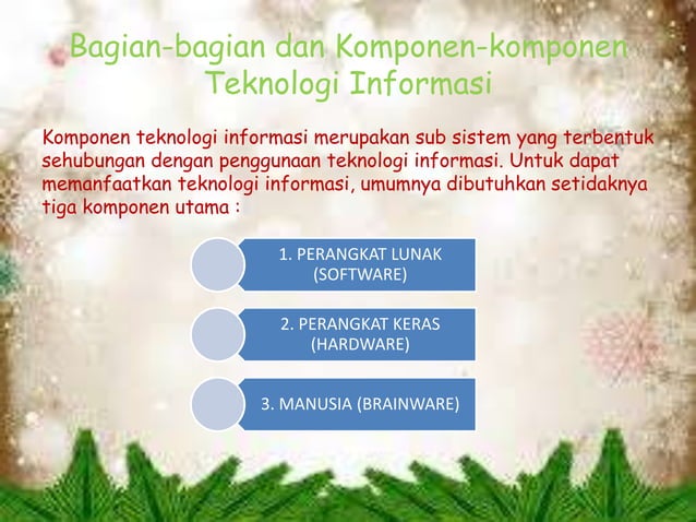 TEKNOLOGI INFORMASI DAN KOMUNIKASI | PPT