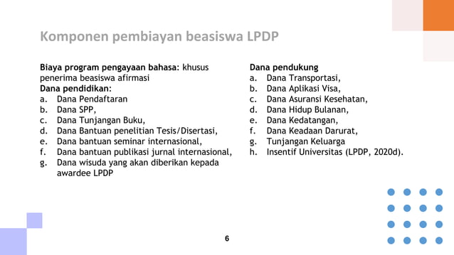 Meraih beasiswa lpdp: Mengenal, memulai dan memenangkan | PDF