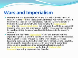 Ppt mercantilism and barter | PPTX