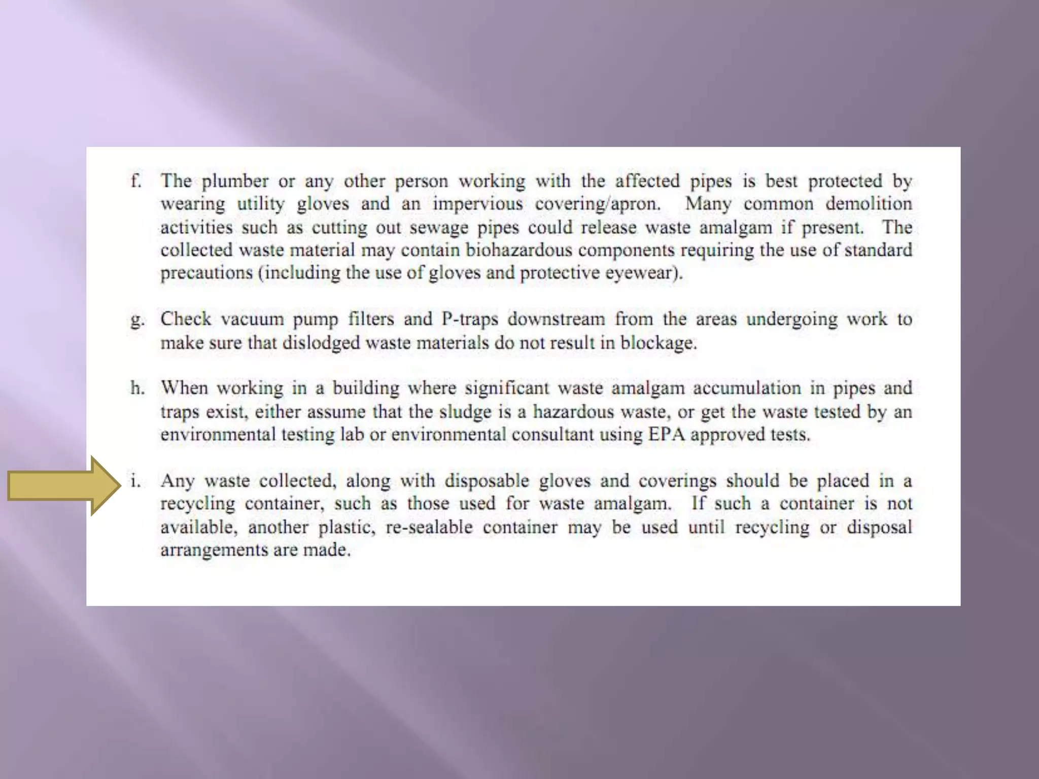 Ppt mercury hygiene review vancouver bc | PPTX