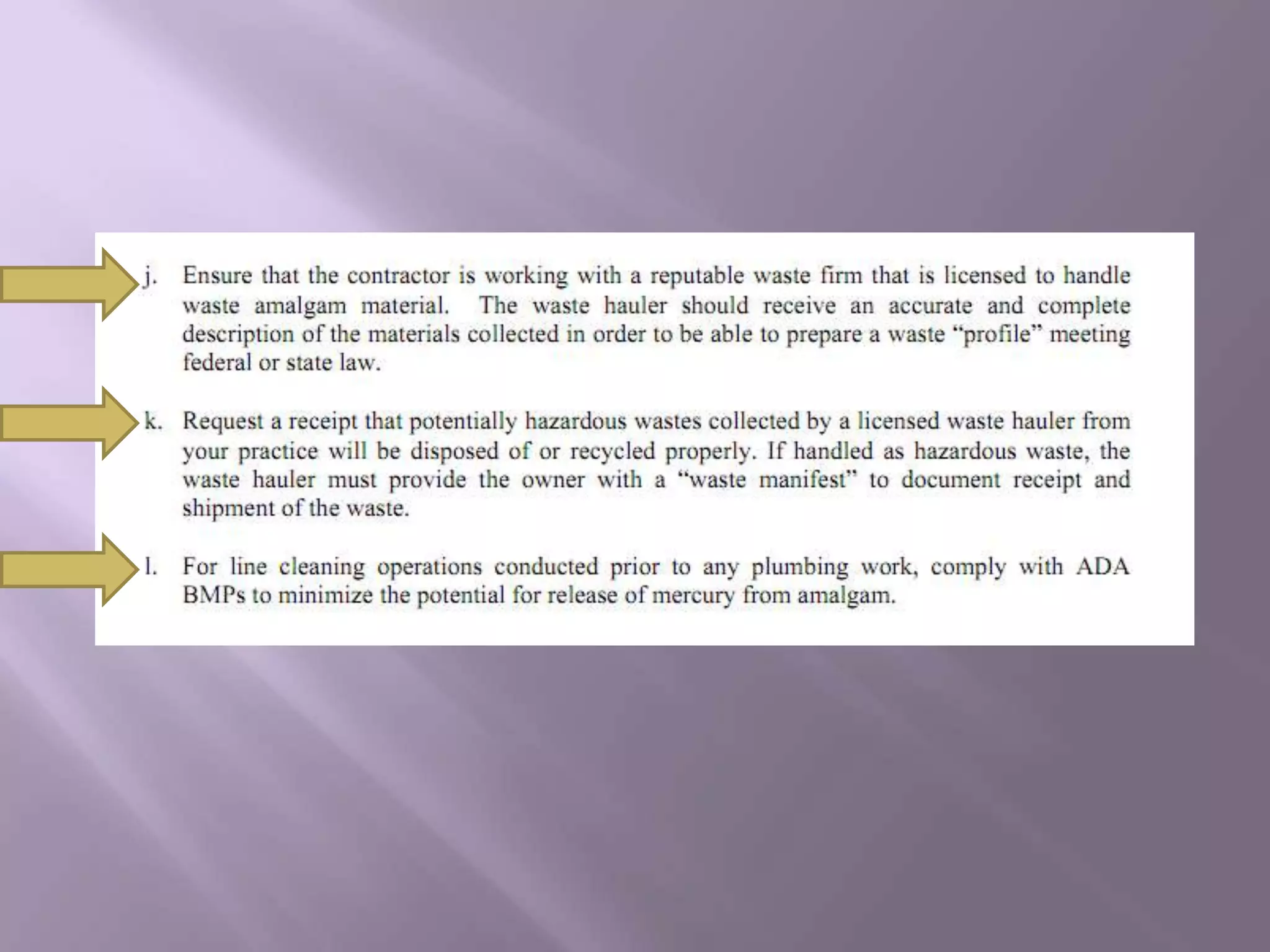 Ppt mercury hygiene review vancouver bc | PPTX