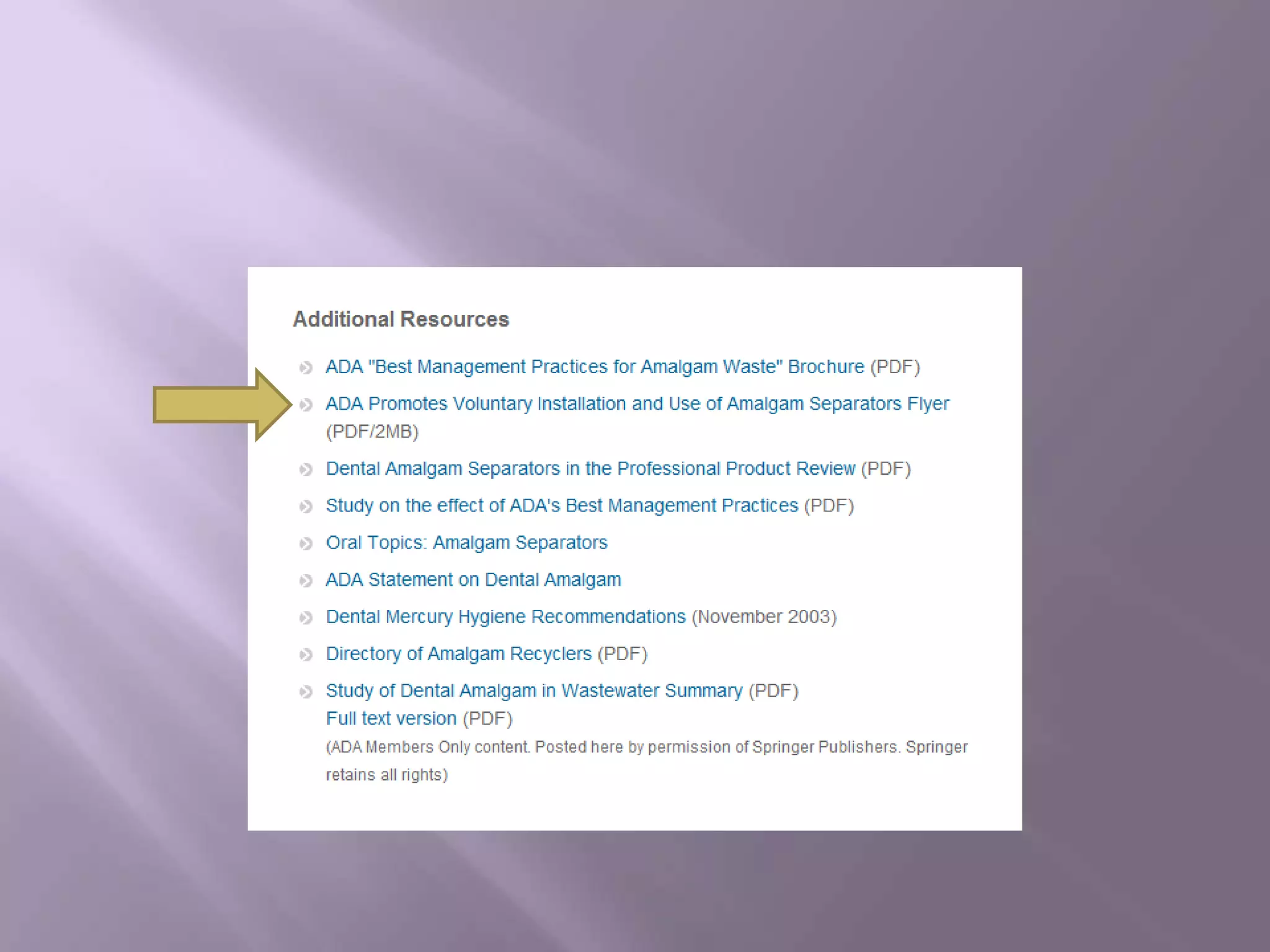 Ppt mercury hygiene review vancouver bc | PPT