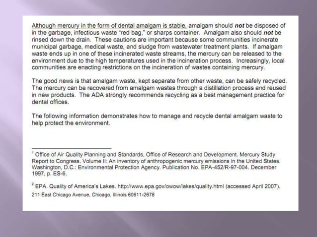 Ppt mercury hygiene review vancouver bc | PPT