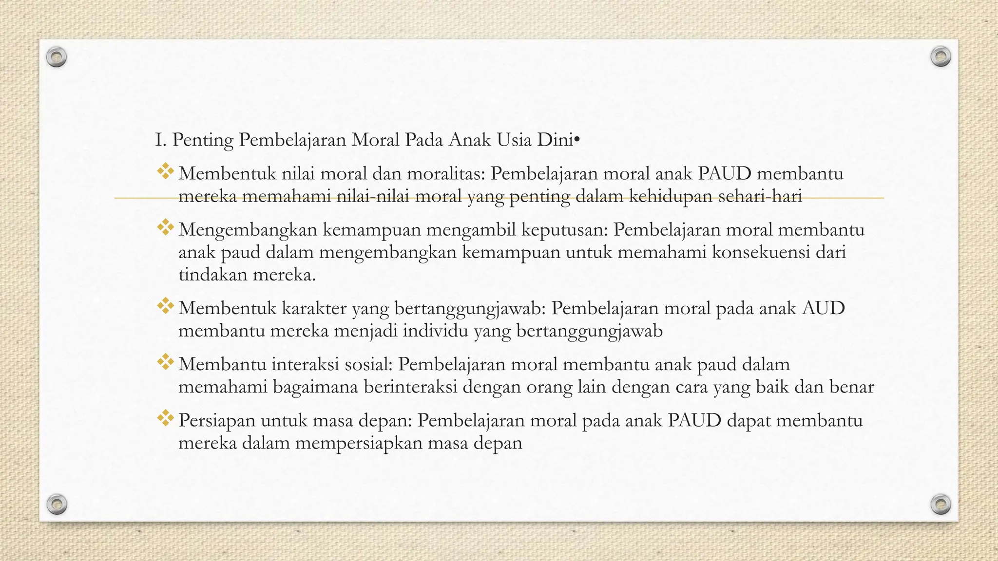 PPT METODE DAN PENDEKATAN PENGEMBANGAN MORAL PADA AUD.pptx
