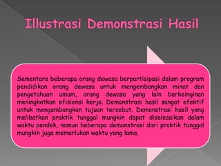 Ppt metode demonstrasi | PPTX