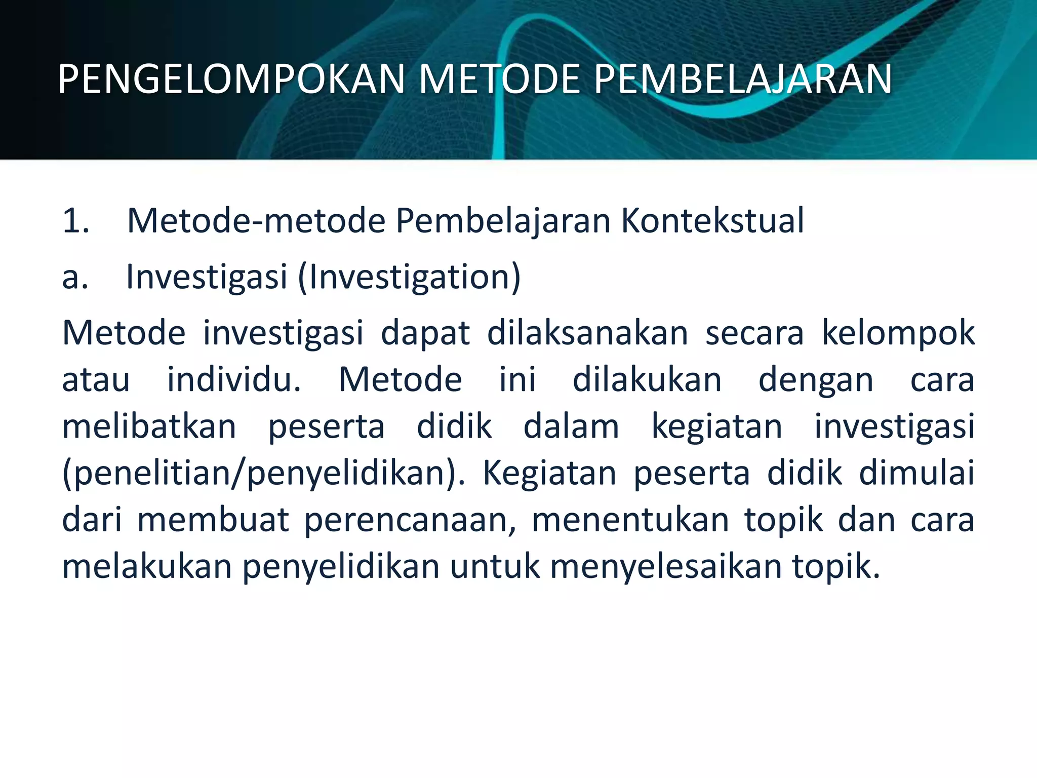 PPT Metode metode dalam pembelajaran.pptx